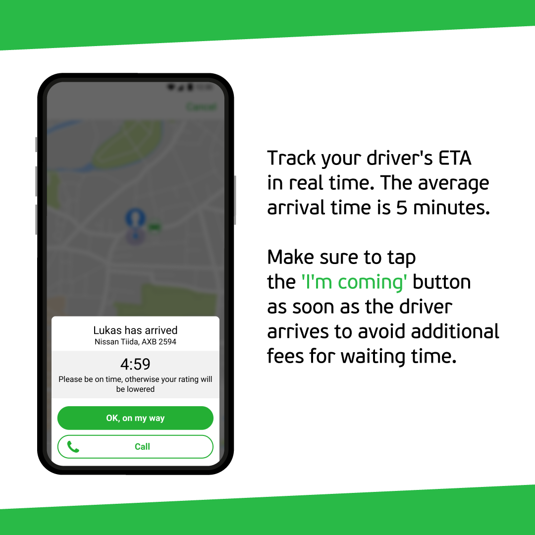 inDrive App - View Page