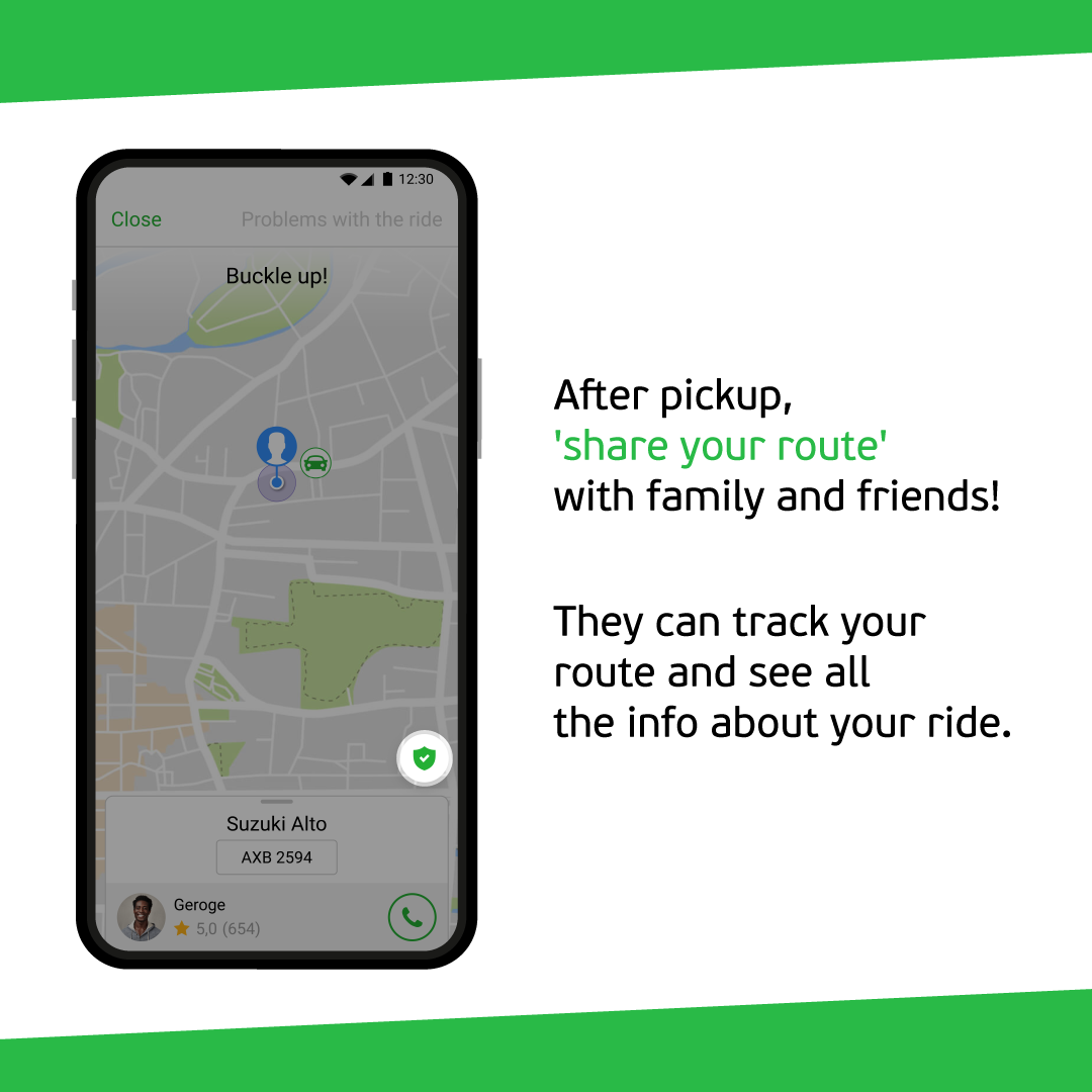 inDrive App - View Page